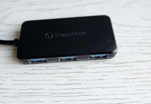 USB хаб transcend hub2c