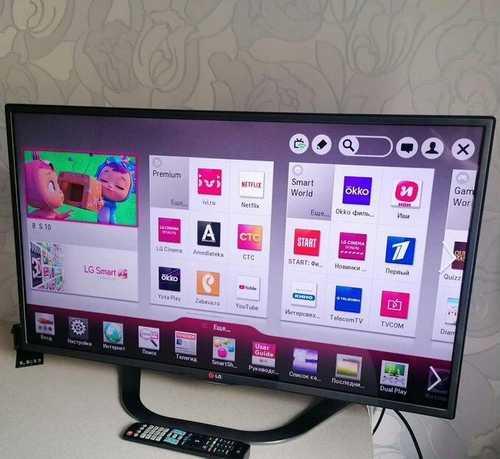 Телевизор LG 39LA620V (100см, smart, Wi-Fi, FullHD