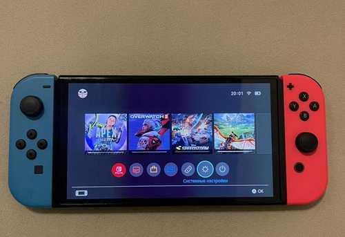 Nintendo Switch Oled с играми