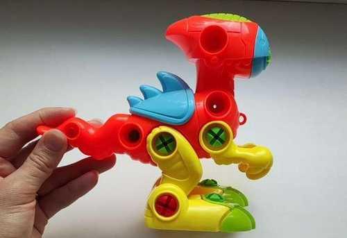 Развивающие игрушки динозавр конструктор