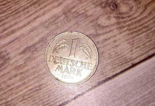 1 Deutsche mark 1974 год