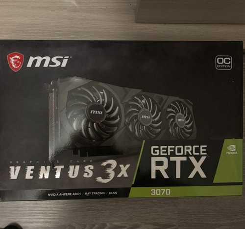 Видеокарта rtx 3070