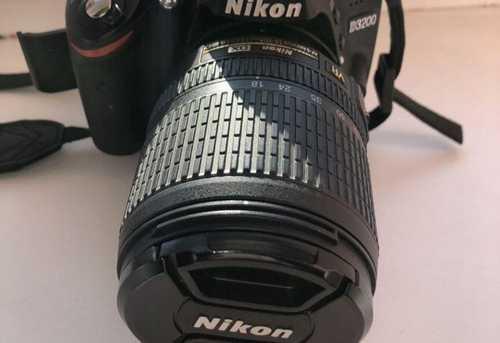 Зеркальный фотоаппарат nikon d 3200