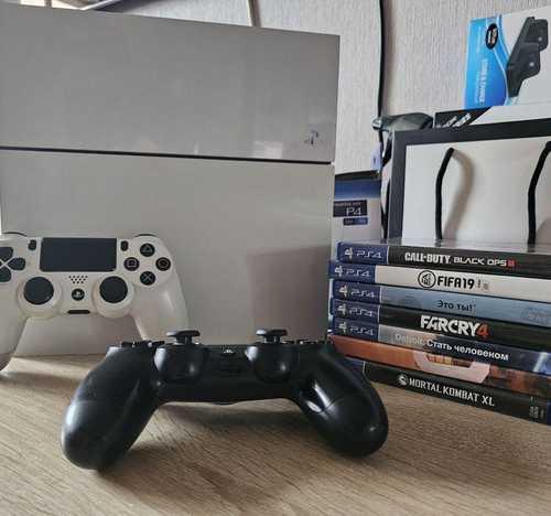 Sony playstation 4 500gb White
