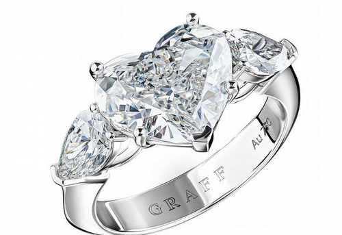 Кольцо Heart Diamond 3,67 сt F/VVS1