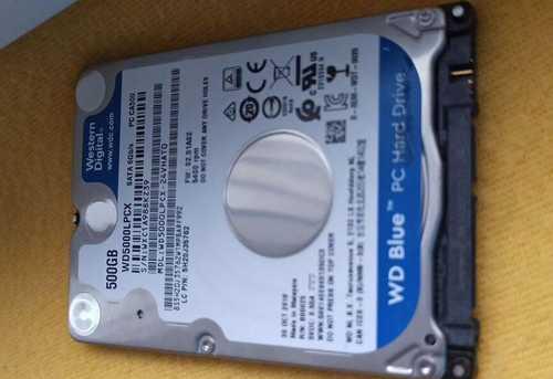 Жёсткий диск HDD WE Blue 500Gb