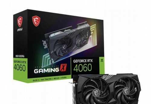 Видеокарта MSI RTX4060 gaming X 8GB