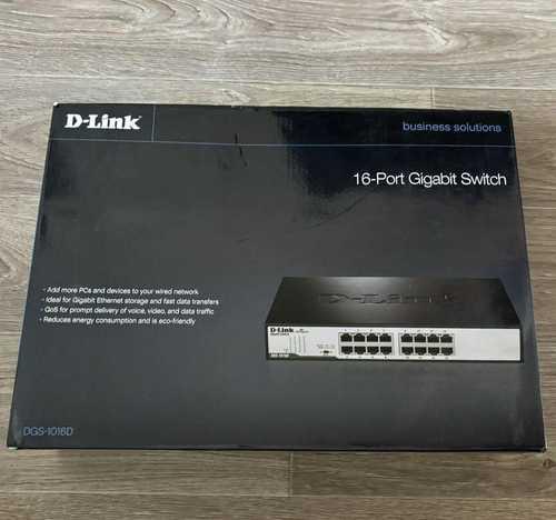 Коммутатор D-Link DGS-1016D