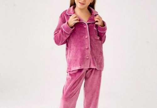 Пижама детская розовая