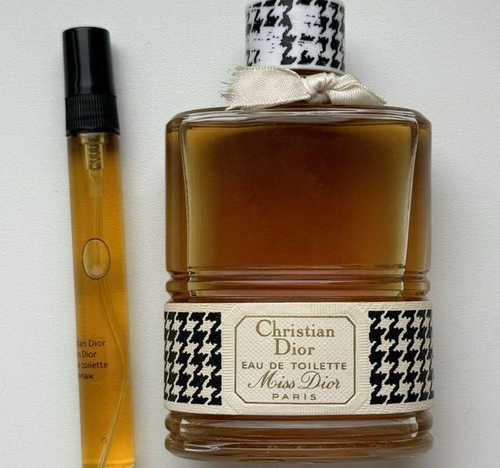 Christian dior miss dior edt 10 мл винтаж