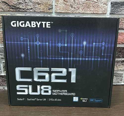 Плата материнская Gigabyte C621-SU8