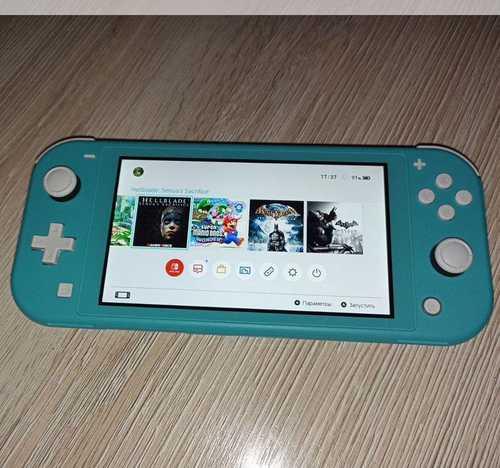 Nintendo switch lite прошитая с играми