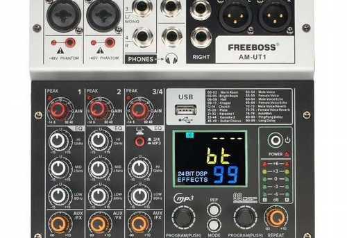 Микшерный пульт freeboss AM-UT1 4x канальный