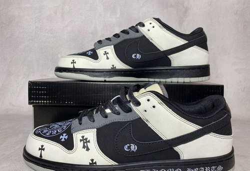 Кроссовки Nike SB Dunk Low x Chrome Hearts