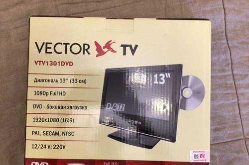Телевизор vector-tv 1301dvd
