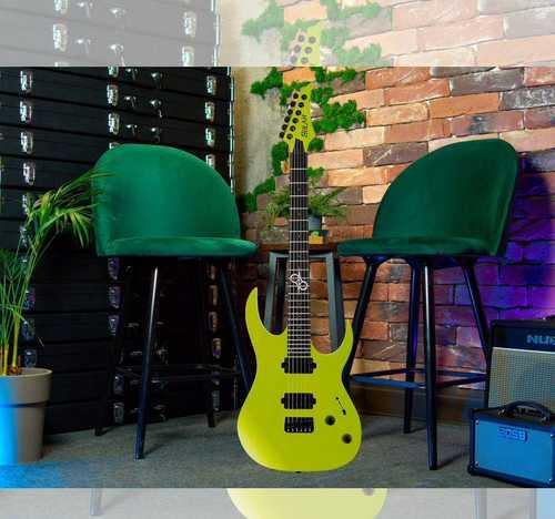 Solar Guitars SBR1.6hclg  Candy Lime Green