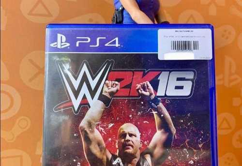 PS4 WWE 2K16 (английская версия) б/у