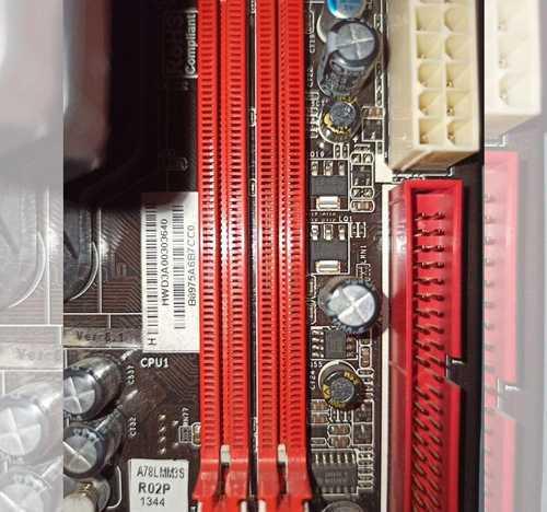 Amd fx 8320 am3  A960D  Biostar