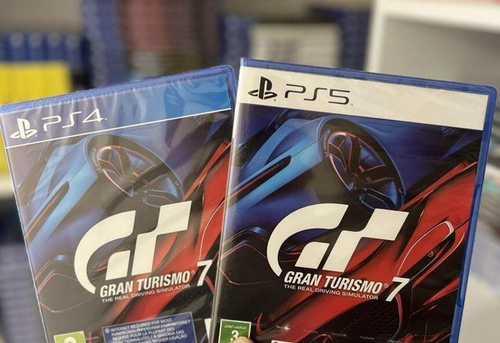 Gran Turismo 7 ps4/ ps5 новый диск