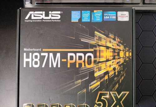 Материнская плата Asus H87M-PRO