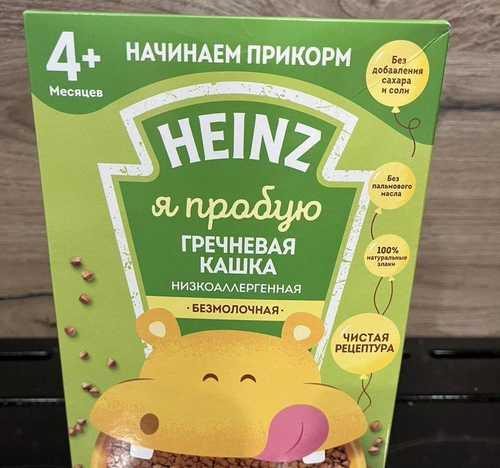 Каша безмолочная heinz