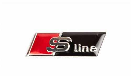 Эмблема S-line черная маленькая