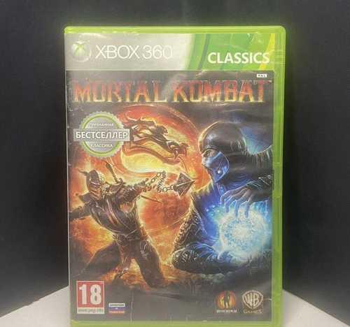 Xbox 360 mortal kombat 9 Б/у
