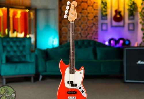 Fender Player II Mustang Bass RW Coral Red