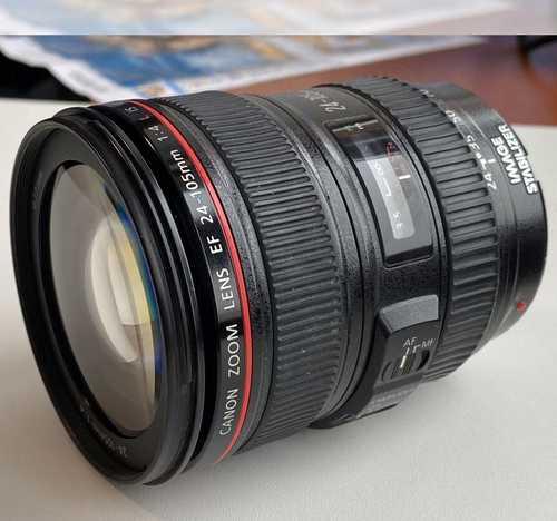 Объектив Canon EF 24 105mm f 4l is usm