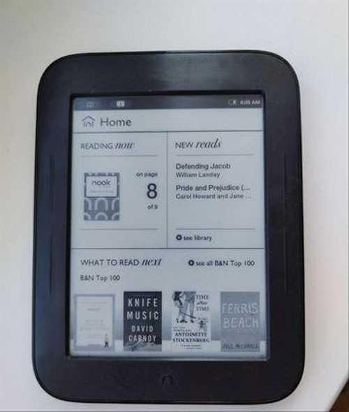 Nook simple touch