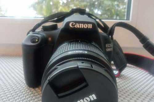Зеркальный фотоаппарат canon 1200 eos