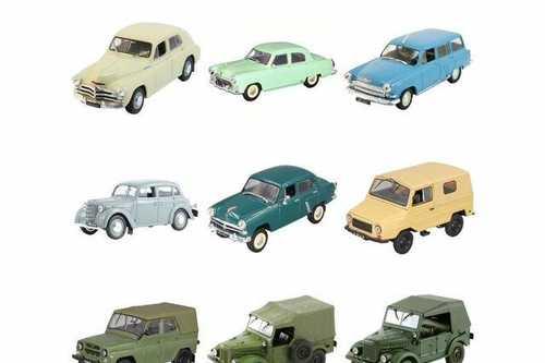 Коллекционные модели автомобилей СССР, DEA, м.1:43