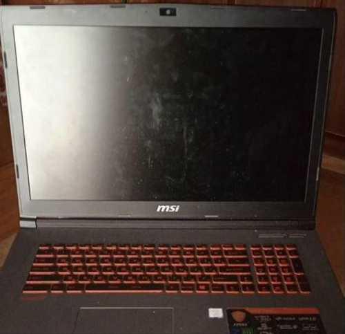 Ноутбук MSI gv72 7re