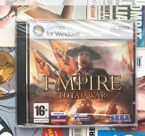 Empire Total War PC sealed, новый диск, силд