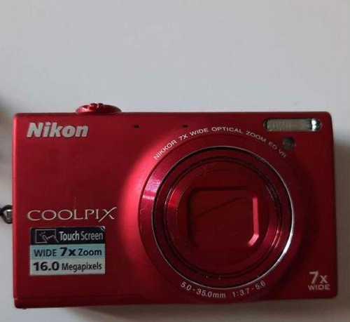 Компактный фотоаппарат nikon coolpix s6150