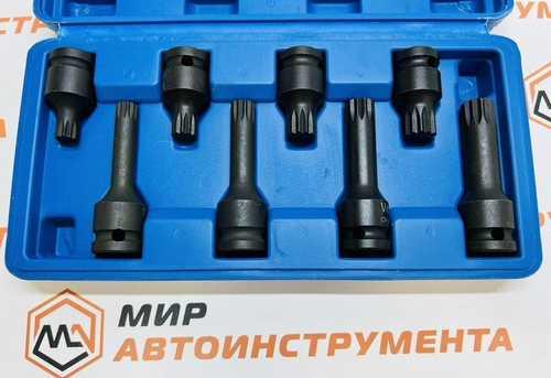 Набор сервисных ключей 12 гранных