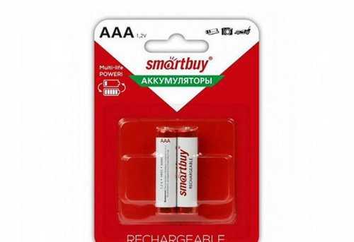 Аккумулятор AAA SmartBuy, R03-2BL, 600mAh