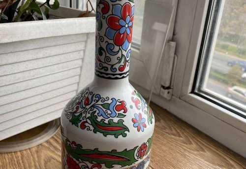 Бутылка керамика