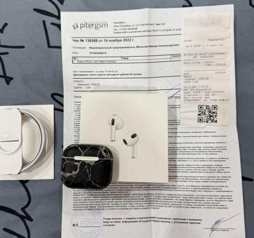 Наушники Apple Airpods 3 оригинал