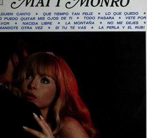 Пластинка виниловая "Matt Monro. Alguen canto" Cap