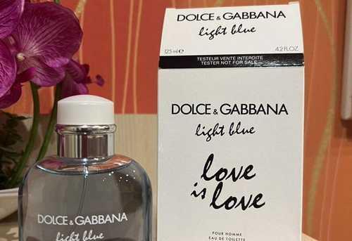Dolce & gabbana Light Bluе Love is Love оригинал