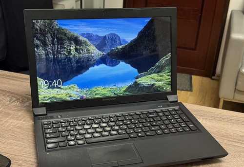 Офисный Ноутбук Lenovo 15.6 intel /4gb /500gb HDD
