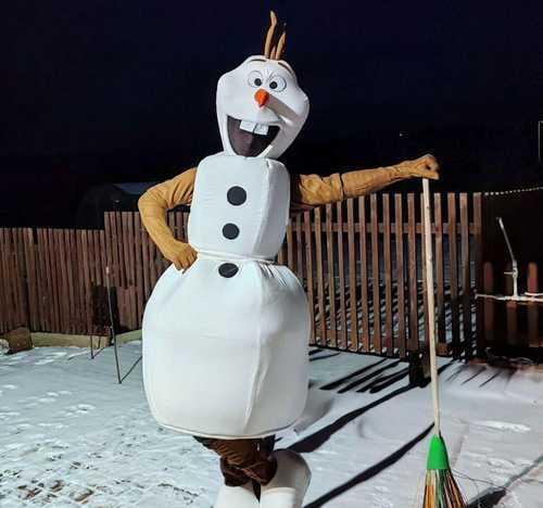 Ростовая кукла, костюм аниматора снеговик Олаф