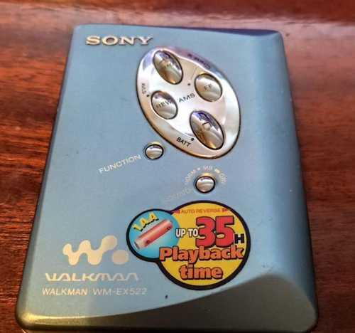 Кассетный плеер sony walkman WM-EX522