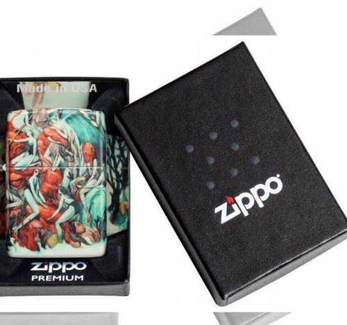 Зажигалка White Matte zippo 49392