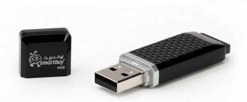 USB флешка Флешка 16 гб Smartbuy Quartz Black