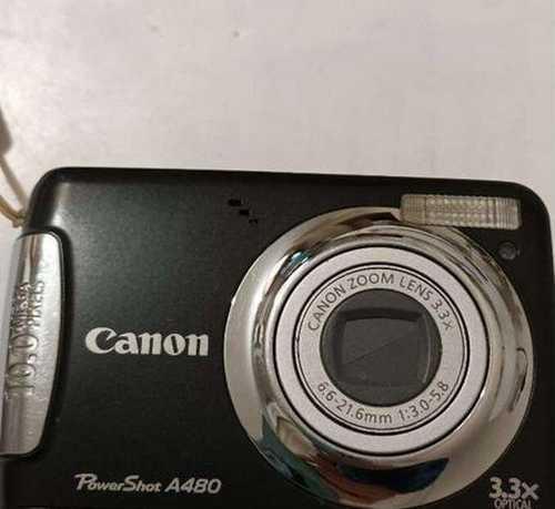 Компактный фотоаппарат canon a480 нерабочий