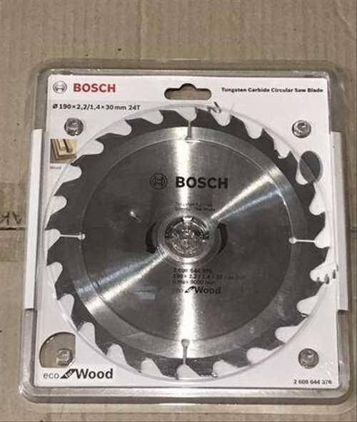 Диск пильный по дереву Bosch 190/30/24