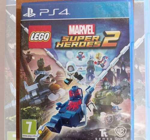 Диск Lego Marvel super heroes 2 ps4