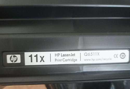 Новый оригинальный картридж для hp 11x q6511x